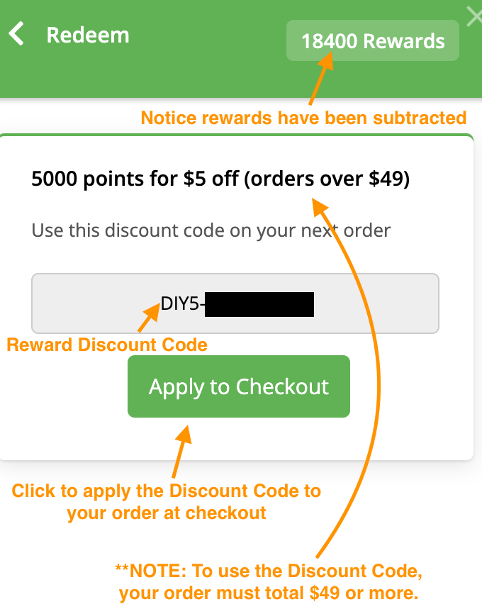 How do I redeem Yard Mastery Loyalty Points? – Yard Mastery